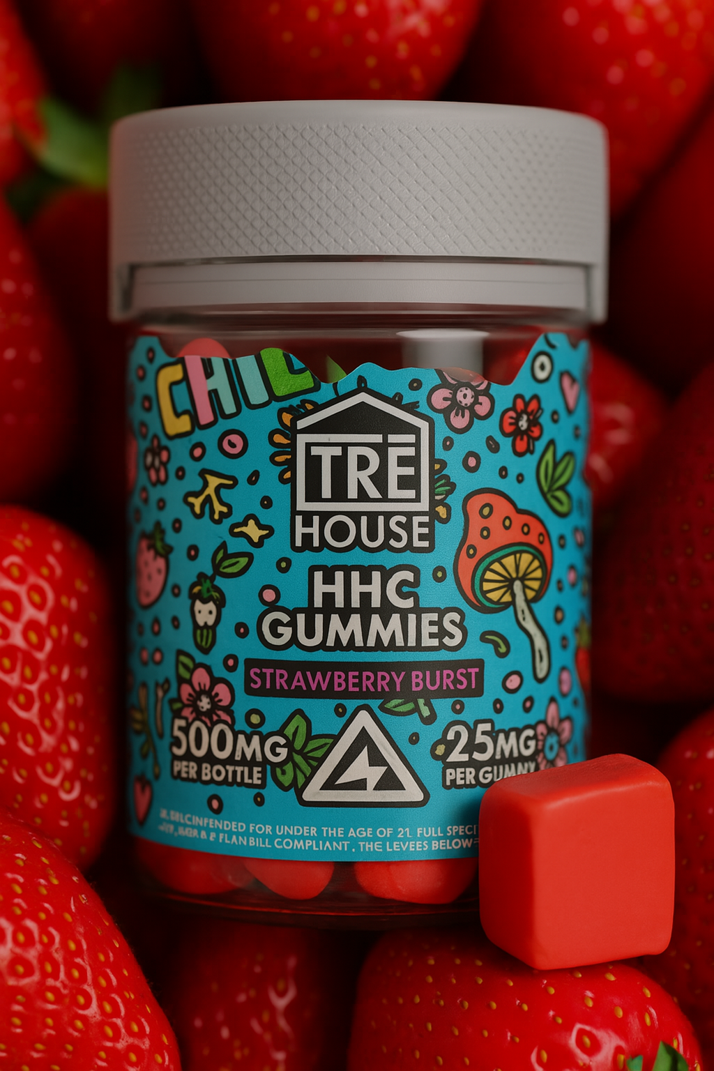 TreHouse HHC Gummies – High-Potency – El Gallo Verde Smoke Shop