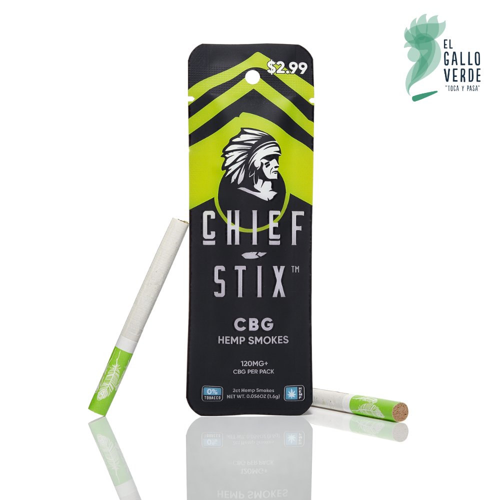 Chief Stix Puch 2 pzas – El Gallo Verde Smoke Shop